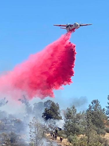 Cal Fire says Slate Fire is 50% contained, damage to railroad tracks ...