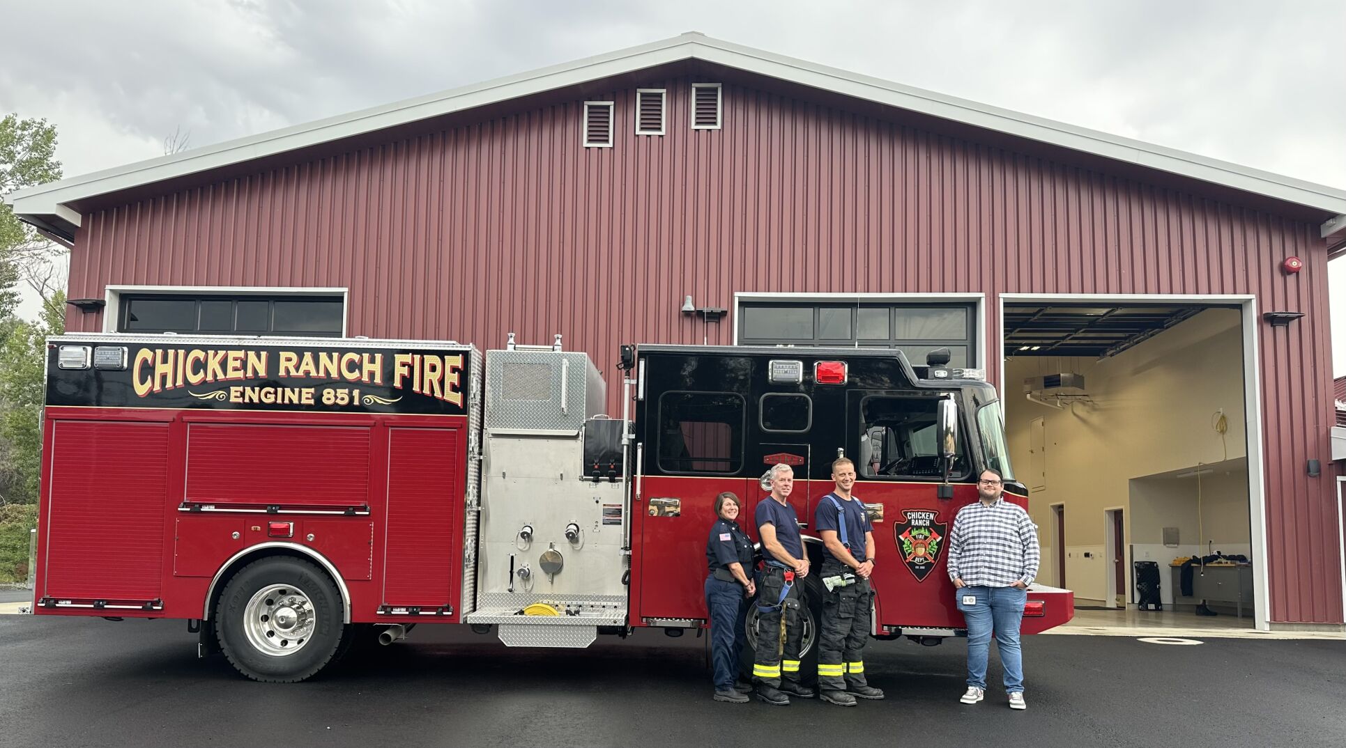 A look at Chicken Ranch Fire Department’s new Station 85 | News ...