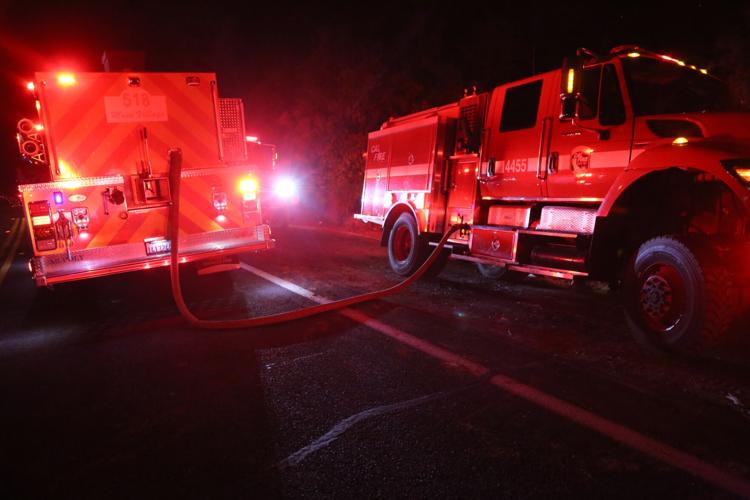 Woods Fire delivers terrifying nighttime replay of the Washington Fire ...