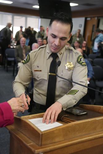 Vasquez sworn in as Tuolumne County sheriff at Board of Supervisors ...