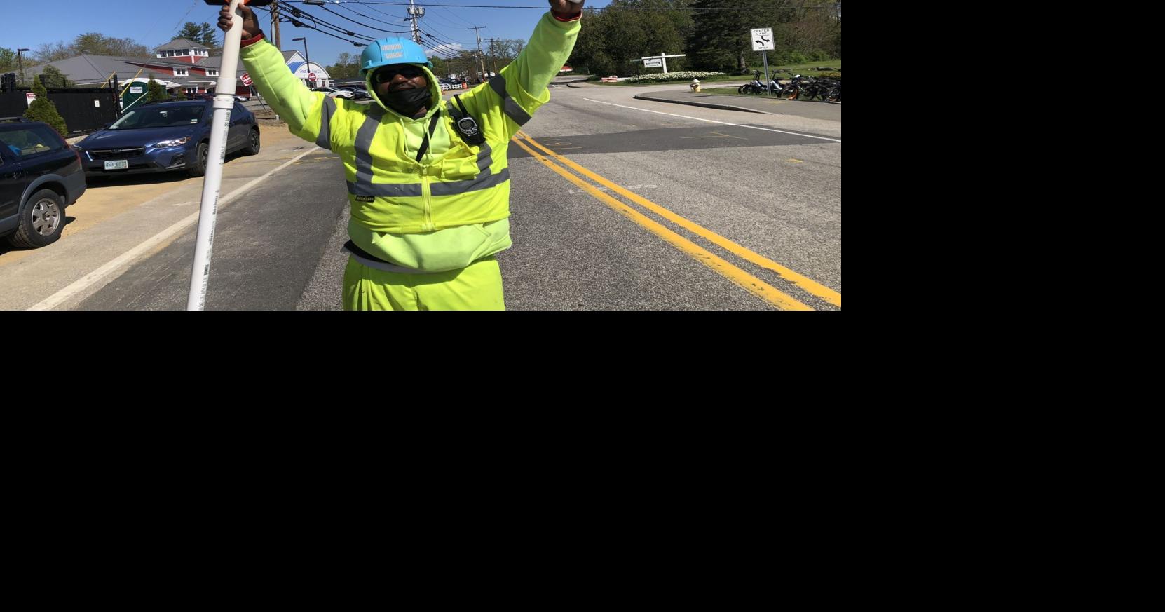 Dancing flaggers turn driver frowns upside down | Public Safety ...