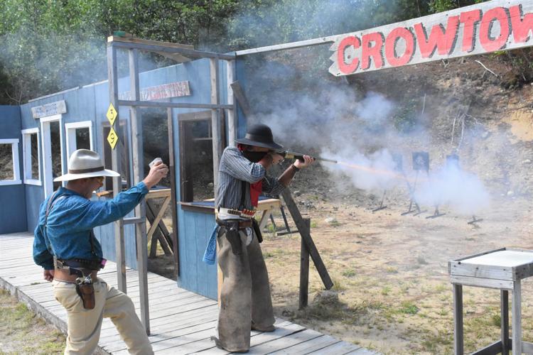 Fantasy gunfighters square off in cowboy-action shooting match in ...