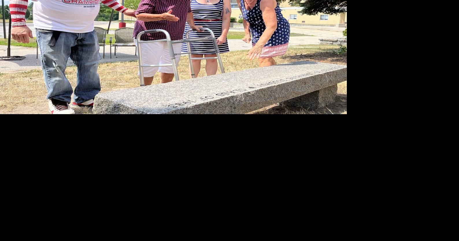 Memorial High grads dedicate bench to their beloved 'Mrs. B' | Human ...