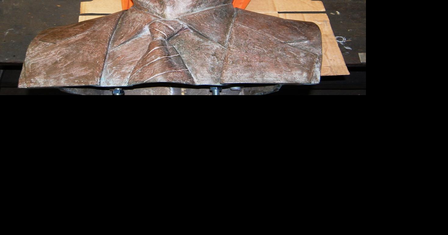 The refurbished bust of former Gov. Hugh Gallen returning to Franconia ...