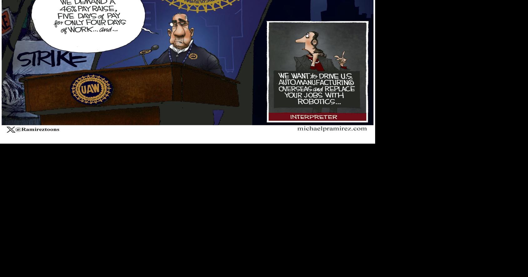 Editorial Cartoon: Michael Ramirez | Cartoons | unionleader.com
