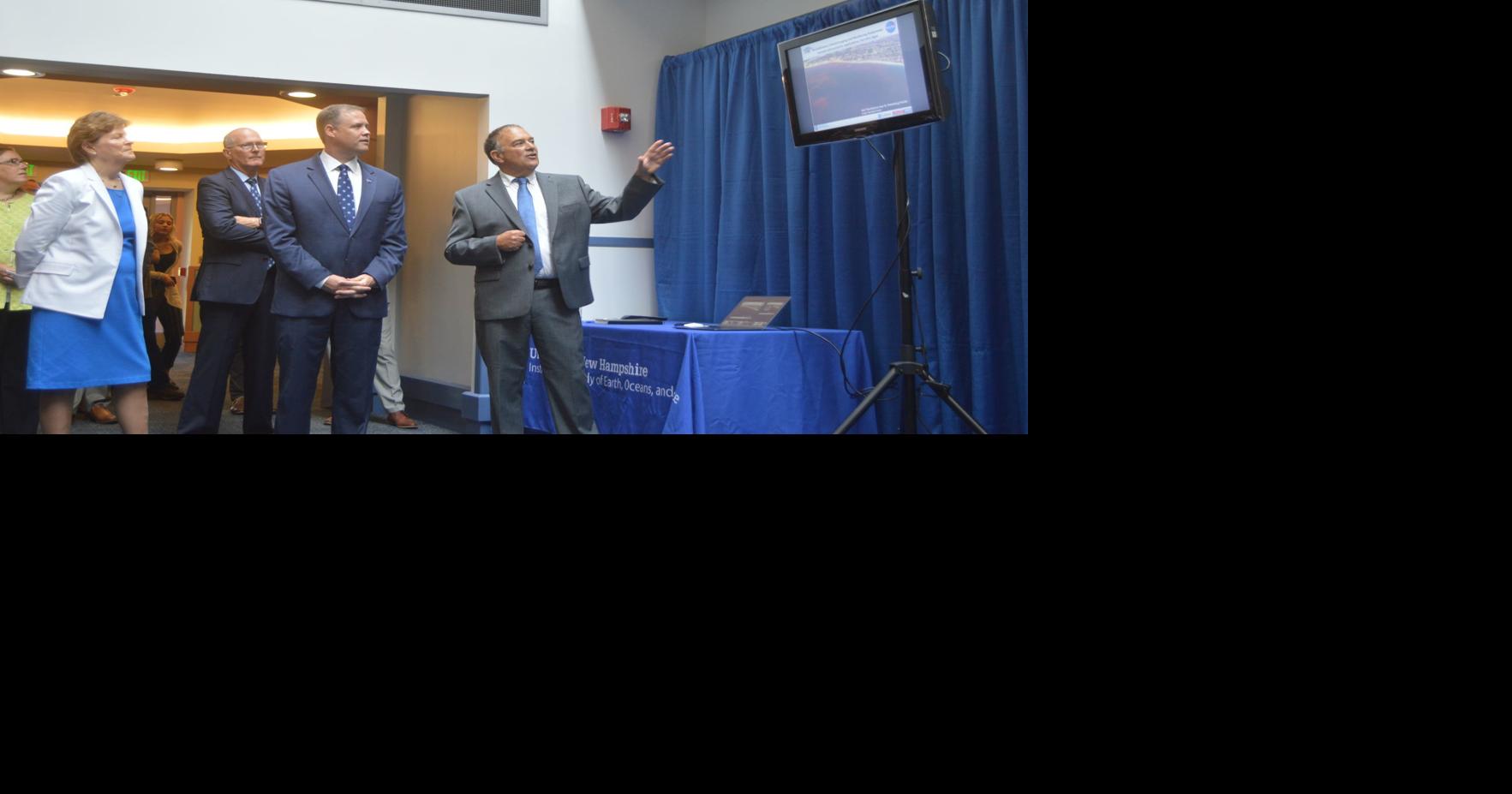 NASA head tours UNH space center after $107.9 million contract award ...