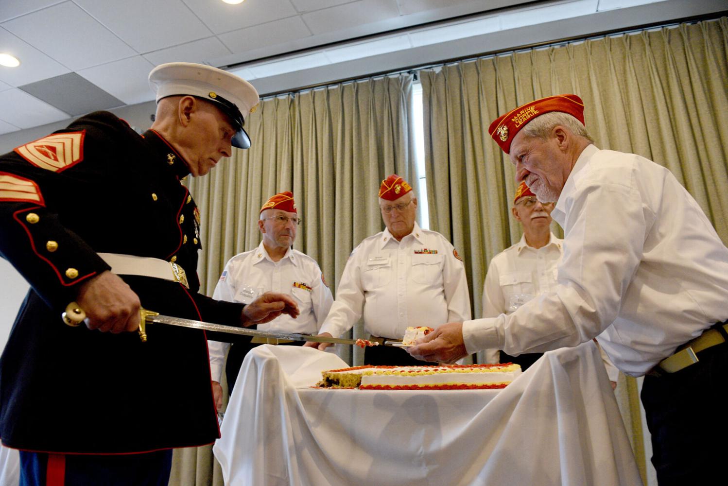 Marine Corps' 250th anniversary brings young and old servicemen ...