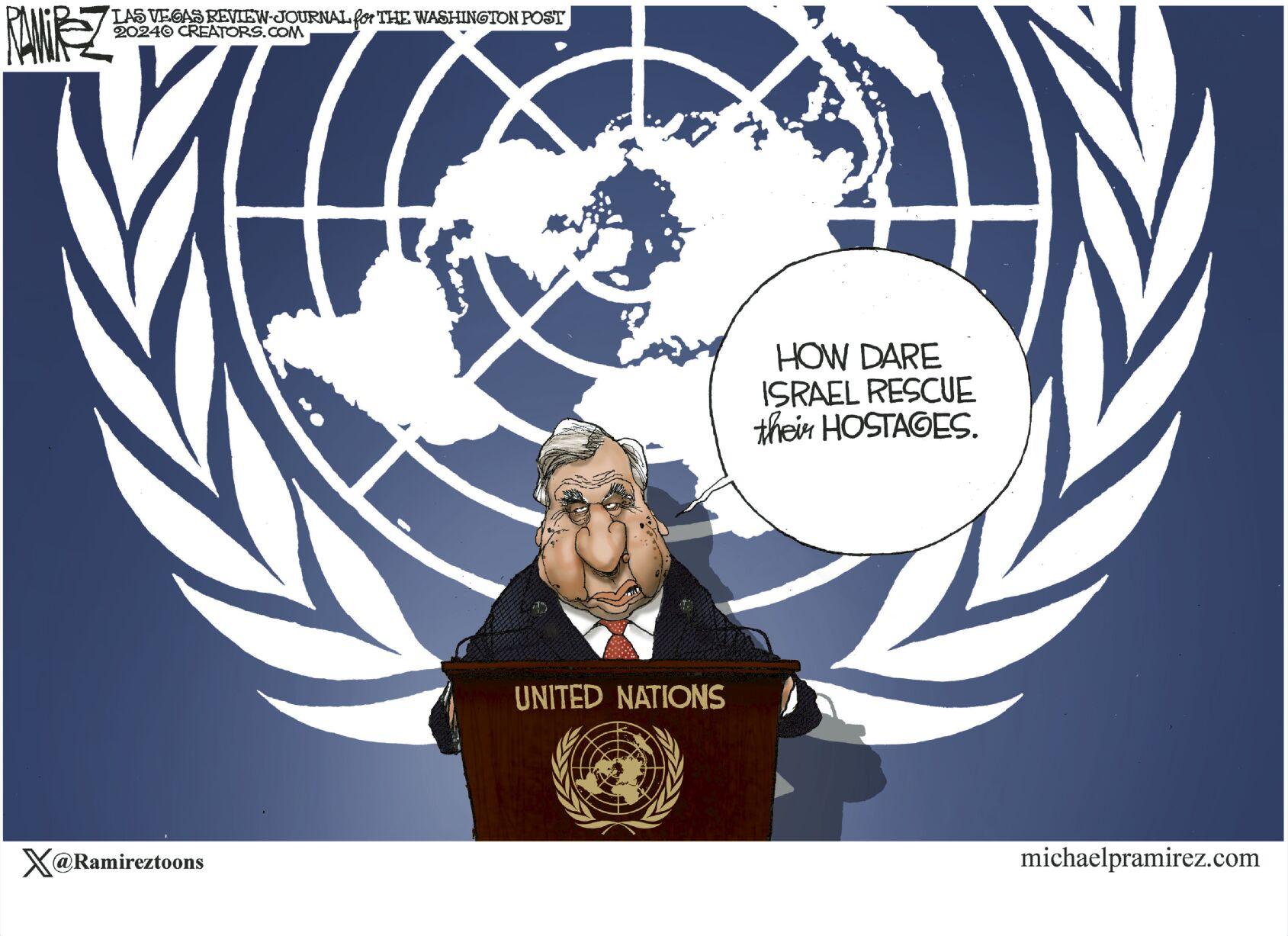 Editorial Cartoon: Michael Ramirez | Cartoons | unionleader.com