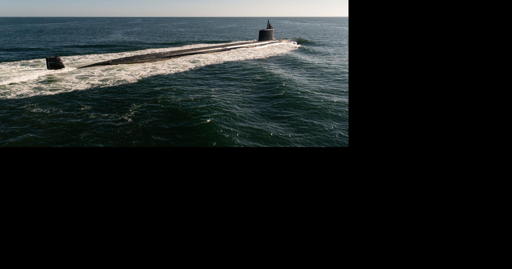 Nuclear attack submarine USS Massachusetts commissioned in Boston ...