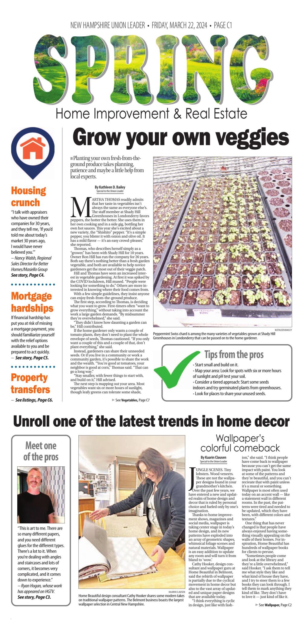 Spring Home Improvement | Special Sections | unionleader.com