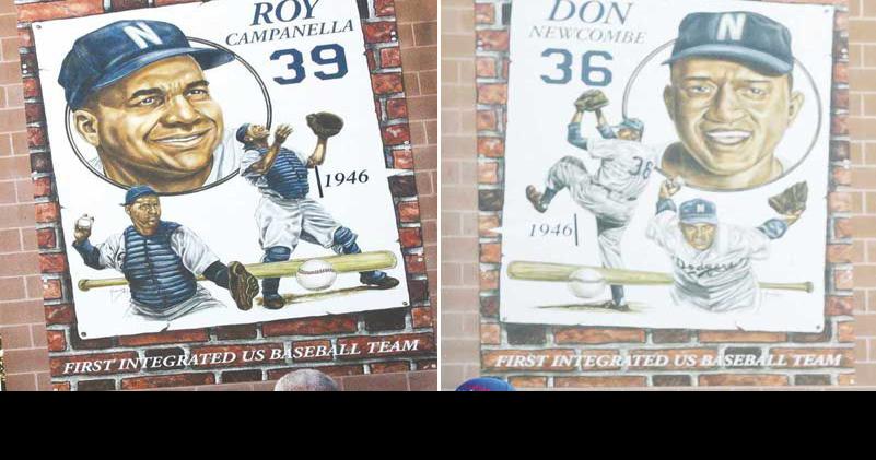 Newcombe, Campanella honored with Holman Stadium banners | Sports ...