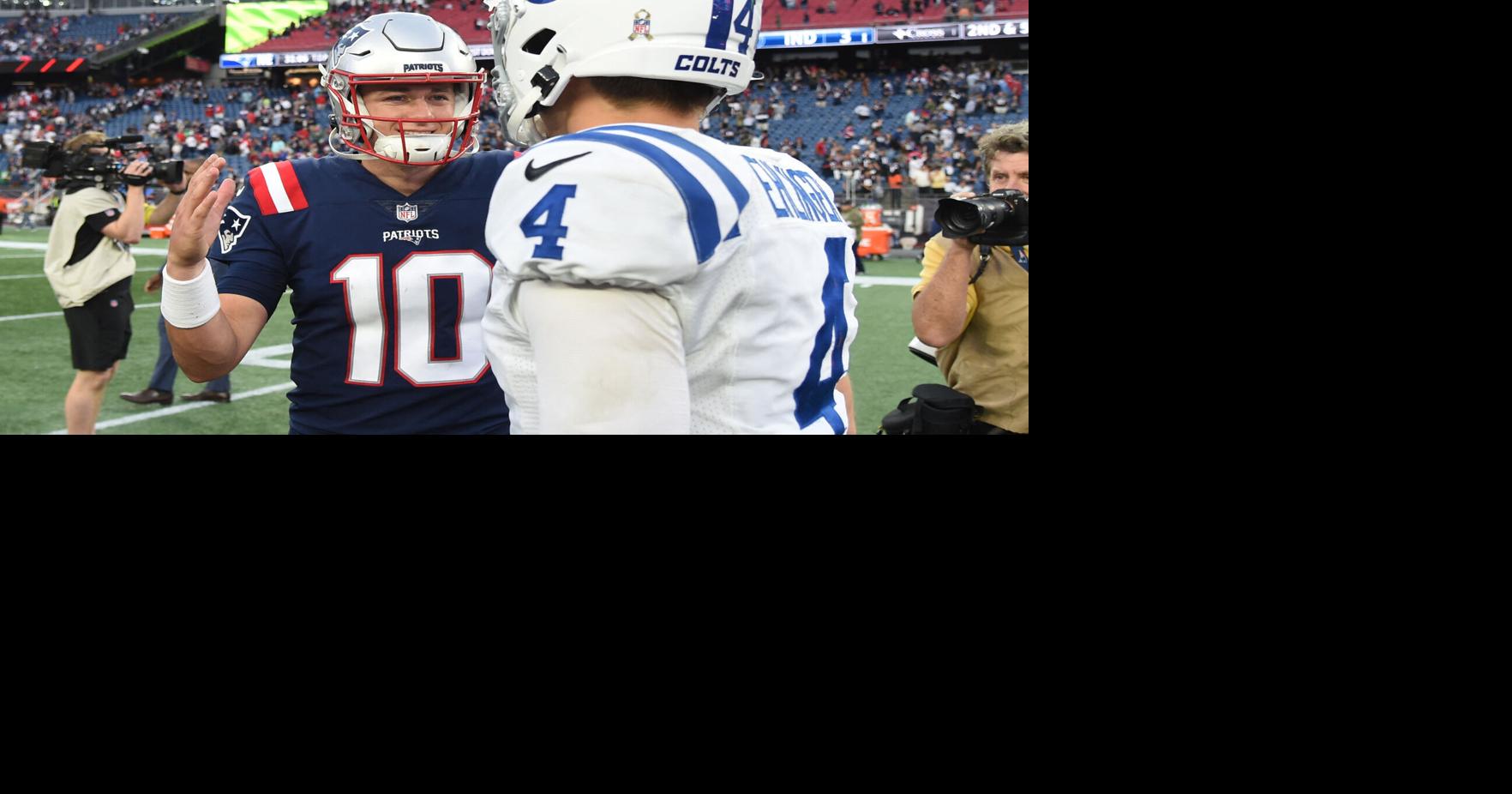 Patriots QB Mac Jones is trending upward after snapping interception ...