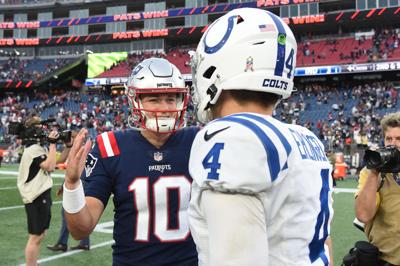 Patriots QB Mac Jones is trending upward after snapping interception ...