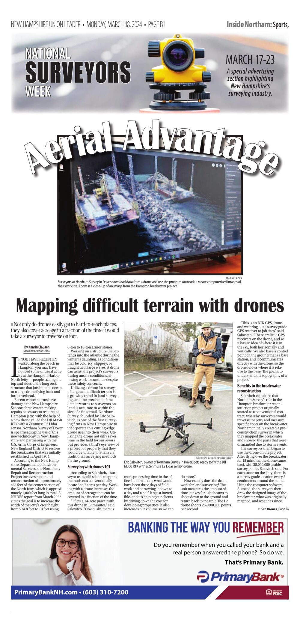 Land Surveyors Week | Special Sections | unionleader.com