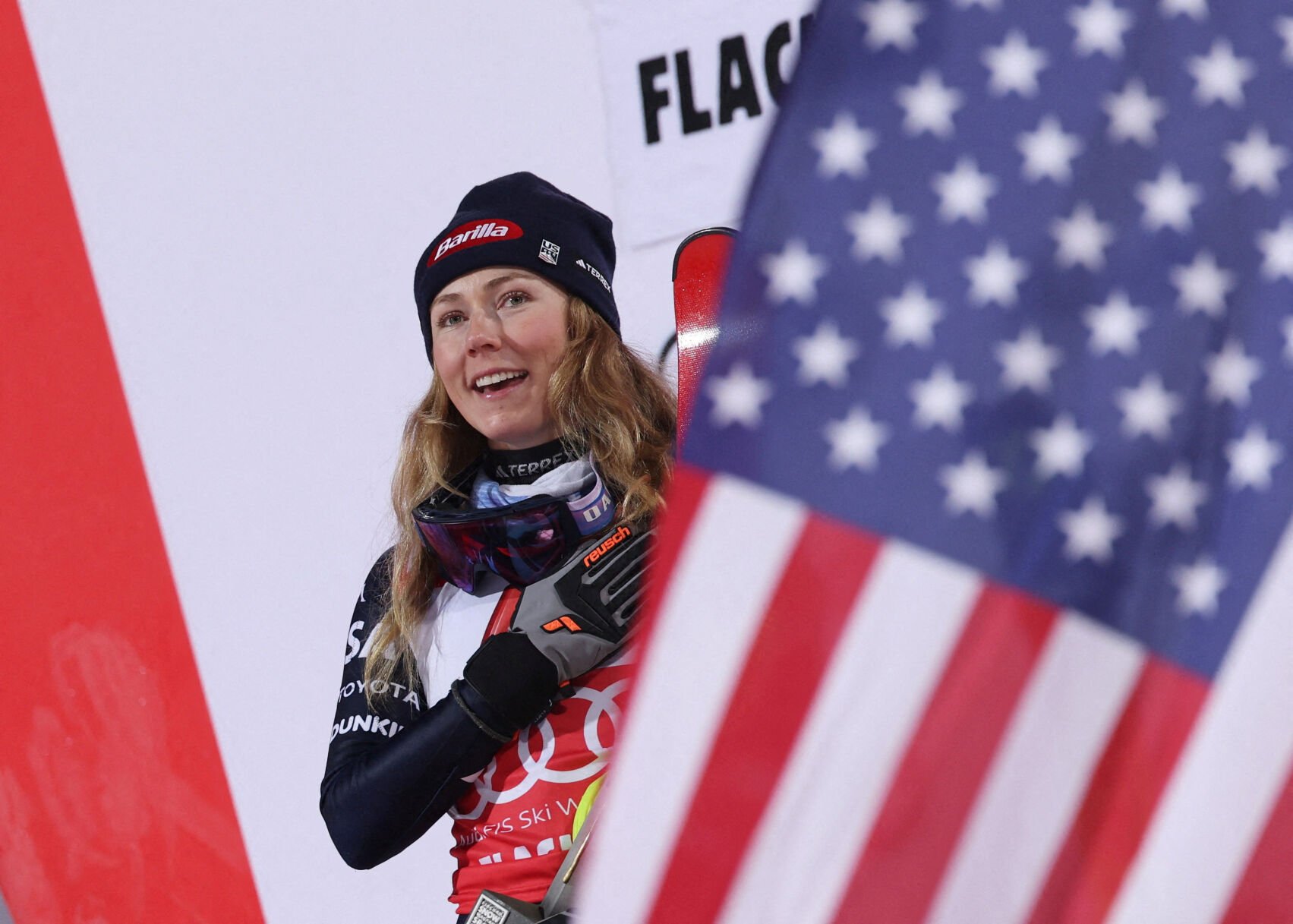 Austria's Julia Scheib wins giant slalom in Italy; Mikaela Shiffrin ...