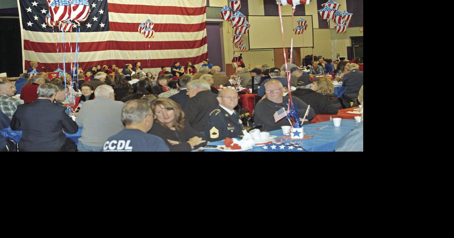 Derry middle school students show veterans that gratitude never gets ...
