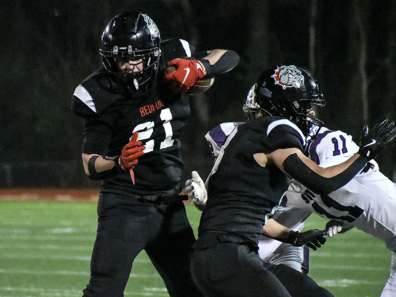 Big plays lift Bedford past Nashua South and into the Div. I state ...