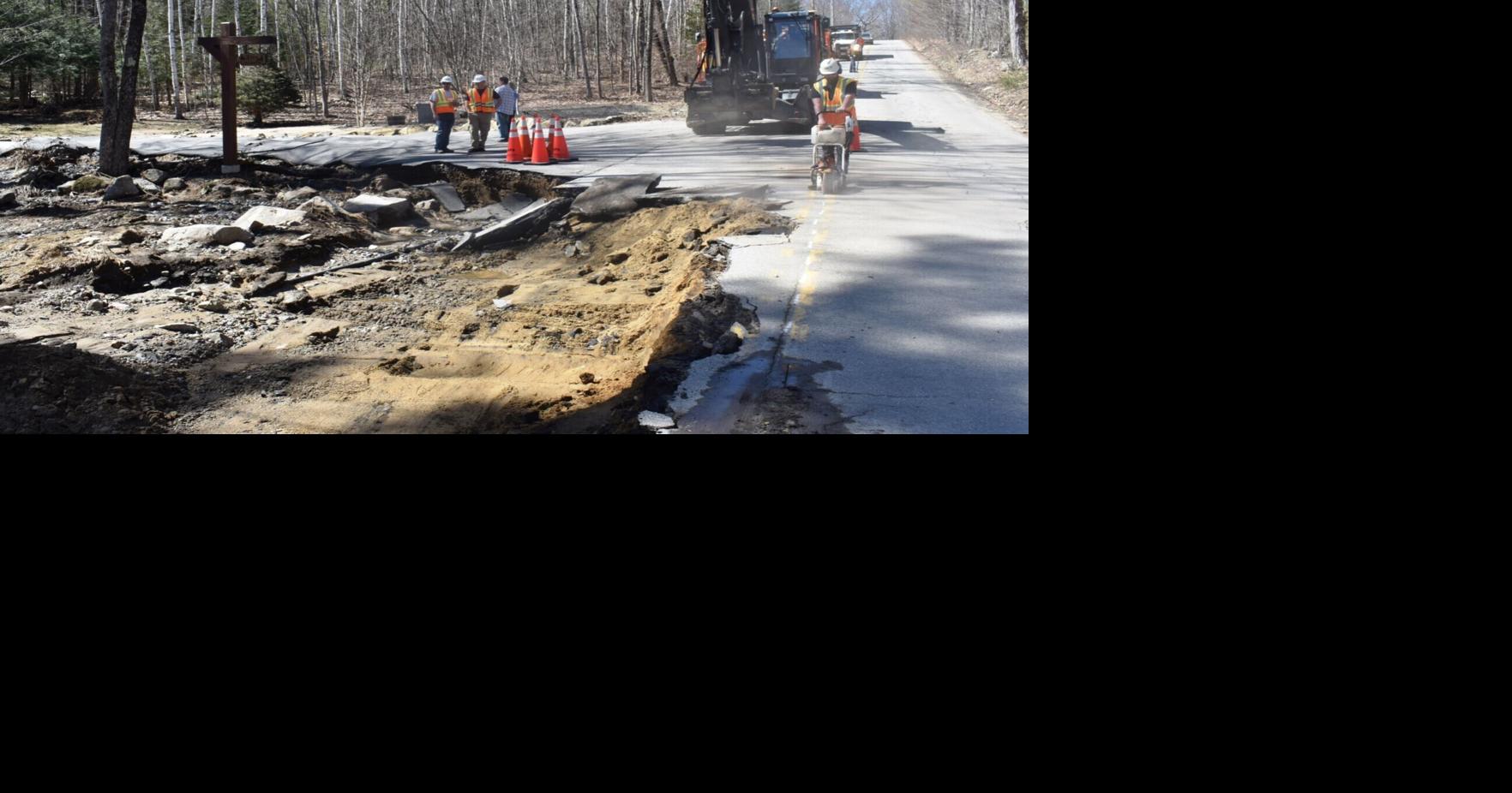 Beaver dam break causes significant damage in Meredith | Local News ...