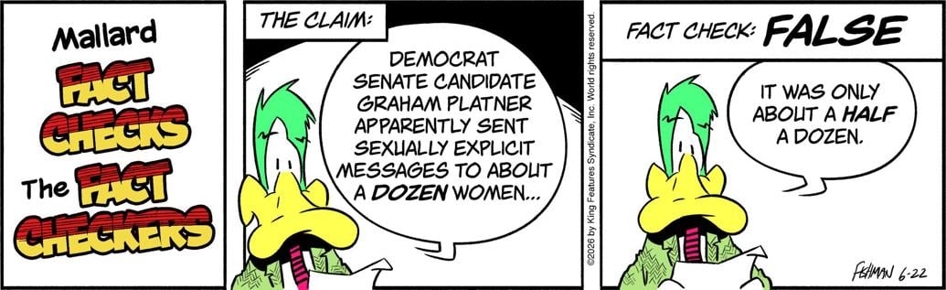 Editorial Cartoon: Mallard Fillmore | Cartoons | unionleader.com