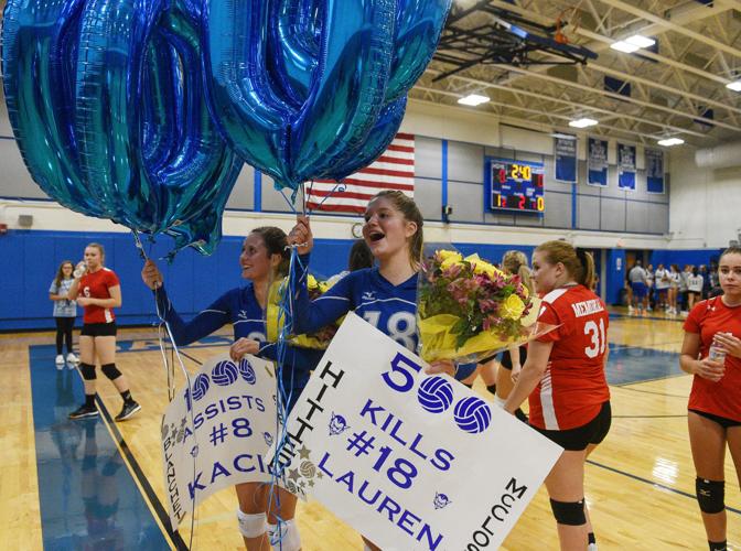 Making their point: Volleyball players, best buds share a milestone day ...