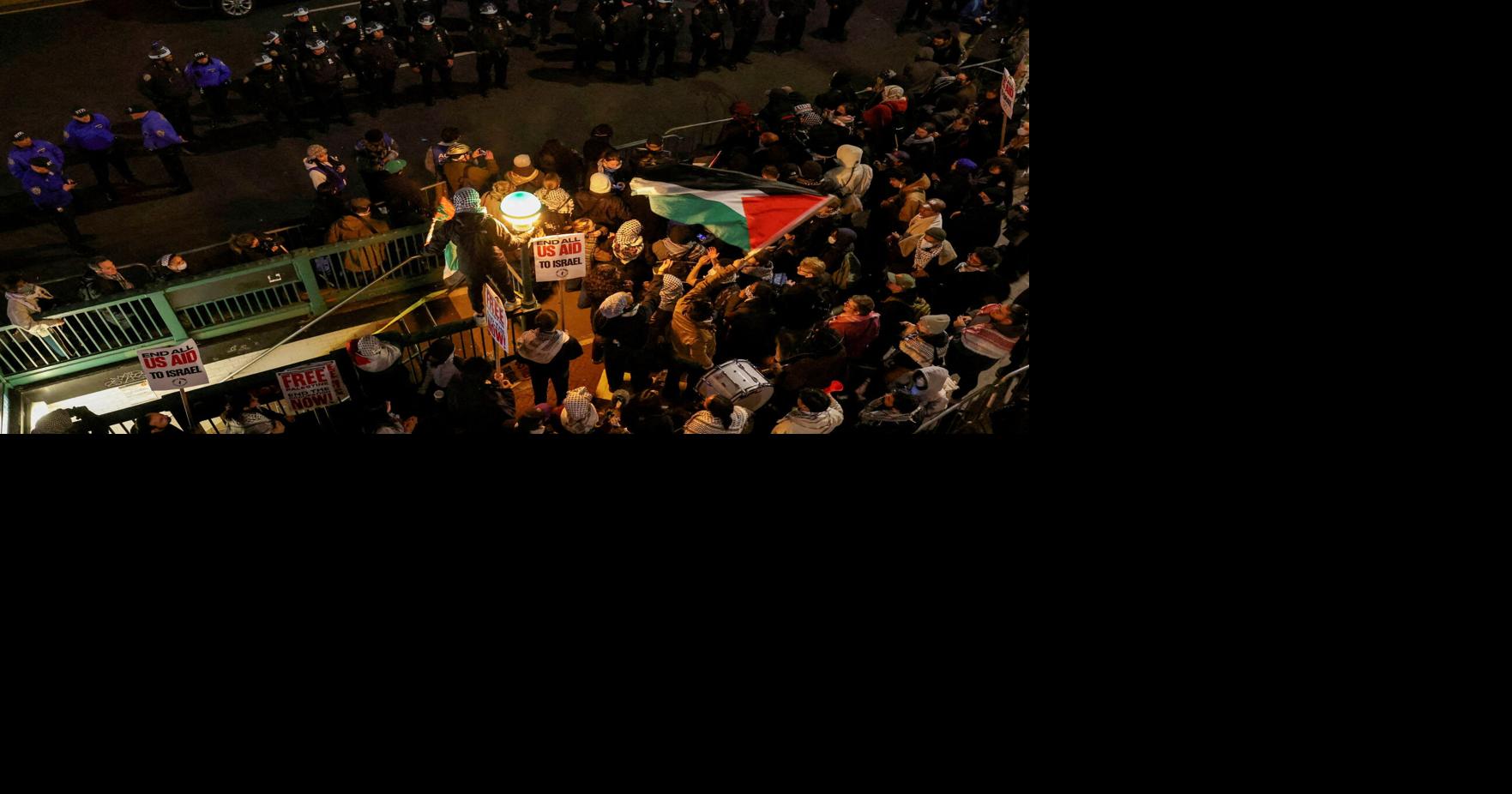 Amid protests and police raids, US schools try to keep the peace at ...