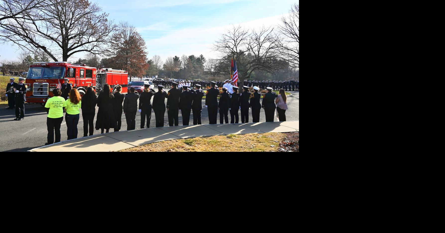 Hundreds pay tribute to dedicated firefighter, passionate caregiver ...