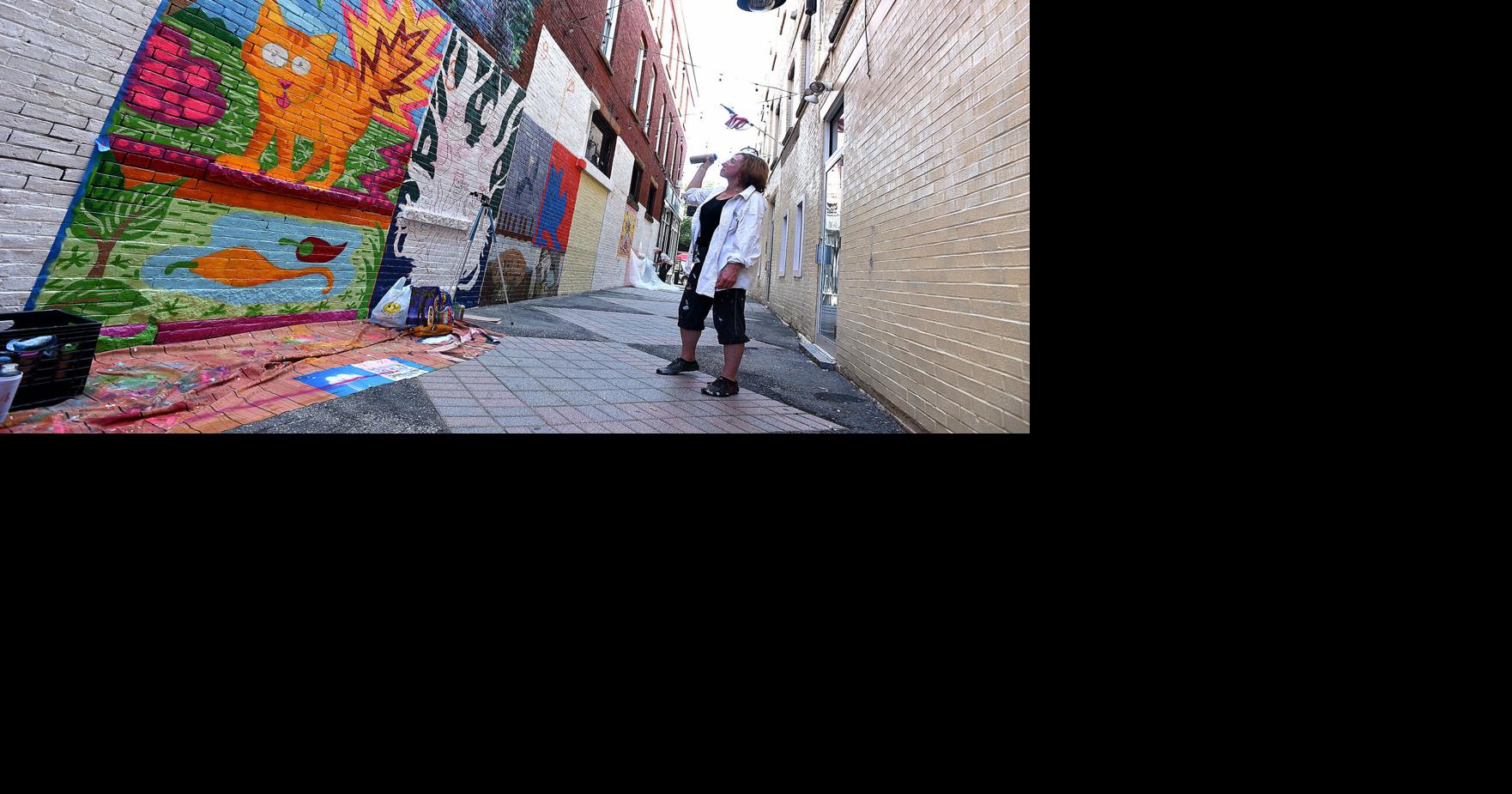 Manchester's Cat Alley reimagined by 18 artists | A&E | unionleader.com