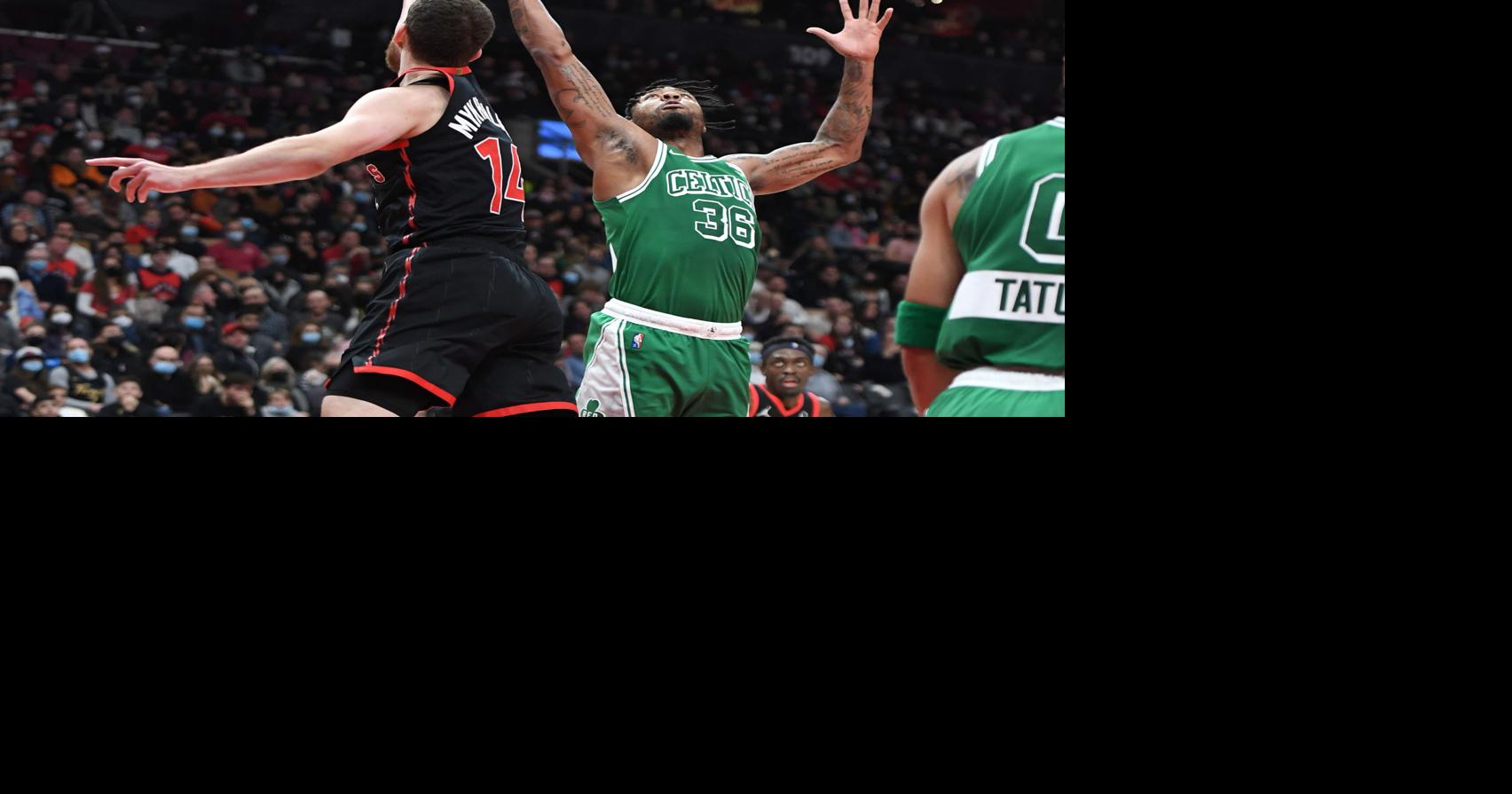 Smart's fourth-quarter surge helps Celtics beat Raptors | NBA/Celtics ...