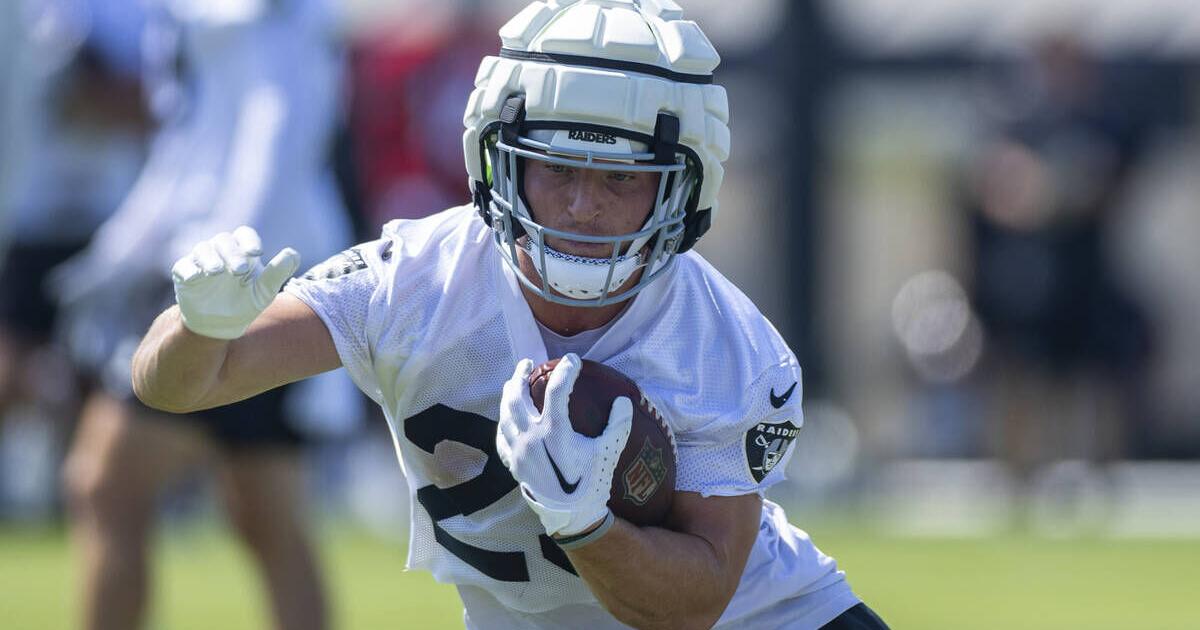 UNH grad Laube carving out role for himself in Raiders camp | College ...