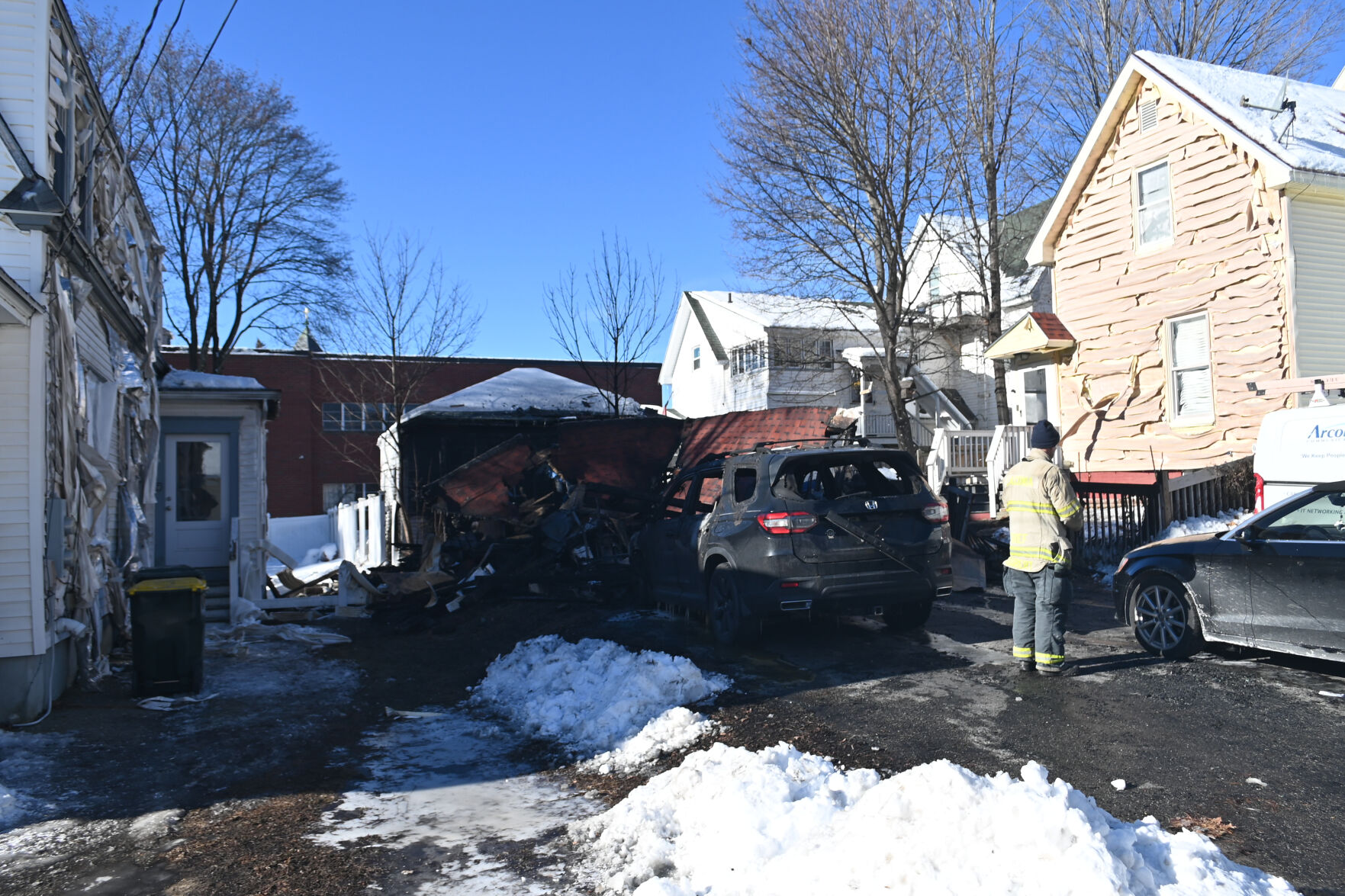 Fire torches Laconia garage, but wider disaster averted with a little ...