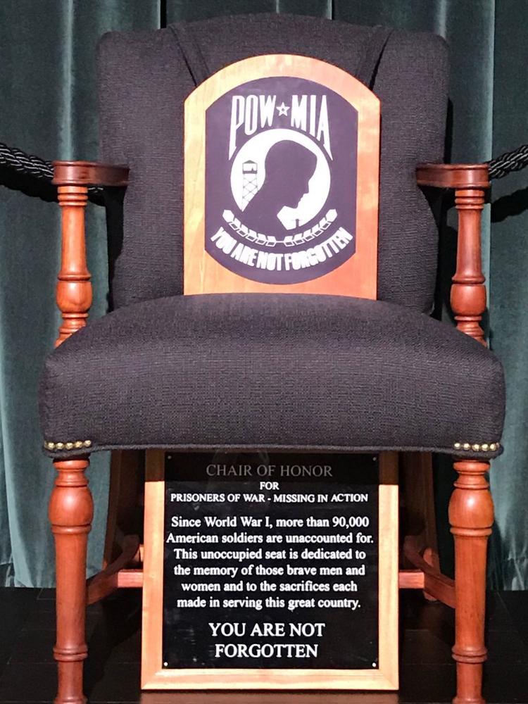 POW-MIA Chair of Honor to be dedicated in Sandown | Military ...