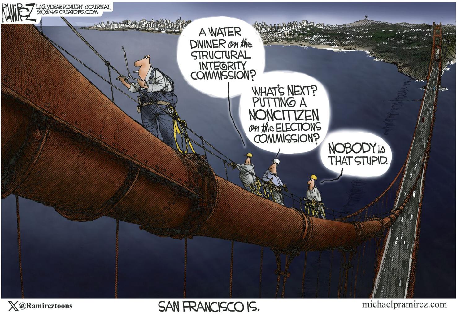 Editorial Cartoon: Michael Ramirez | Cartoons | unionleader.com