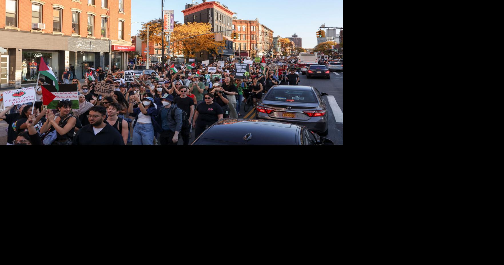 Protesters shut New York's Grand Central, seeking Gaza ceasefire ...