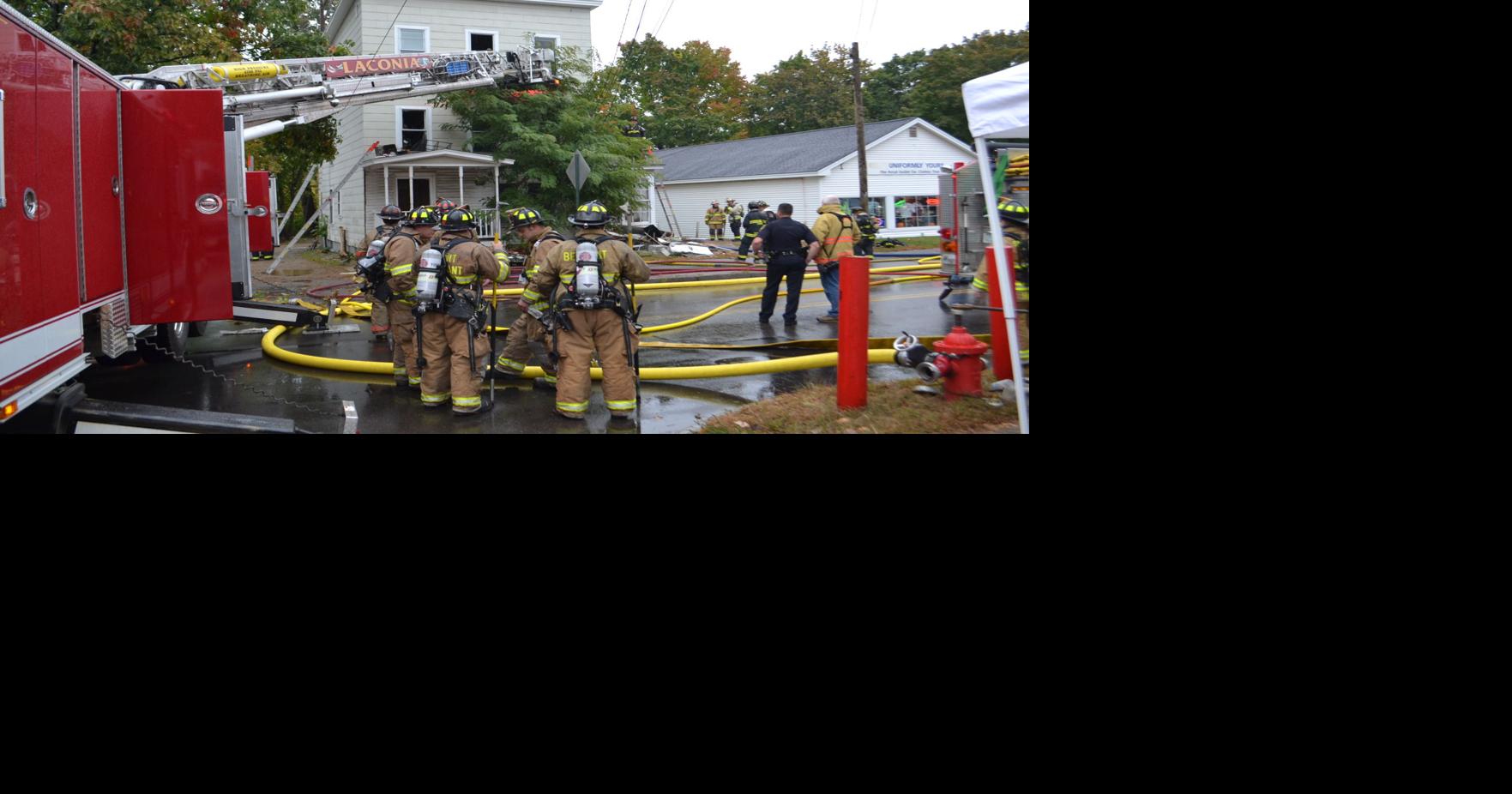 Two-alarm fire leaves 8 homeless in Laconia | Public Safety ...