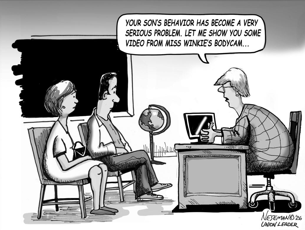 Editorial Cartoon: Dale Neseman | Cartoons | unionleader.com