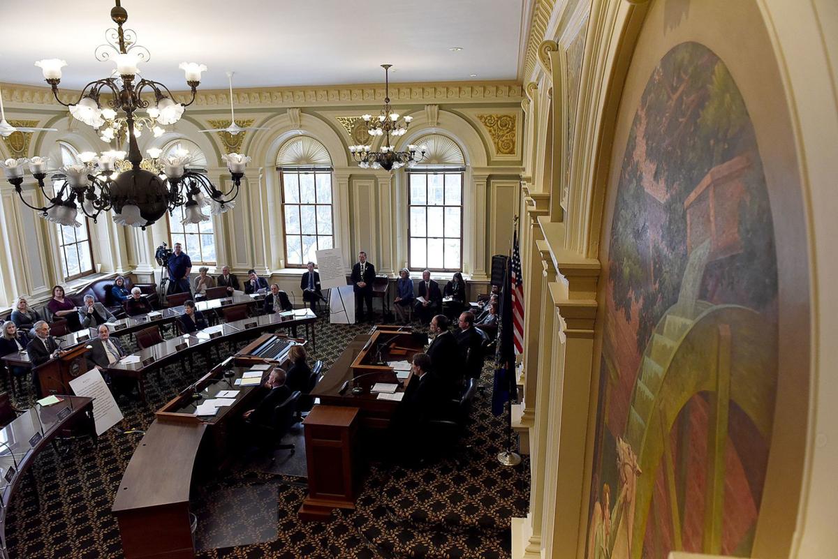 Supreme Court 'comes home' to Senate chamber to celebrate State House ...