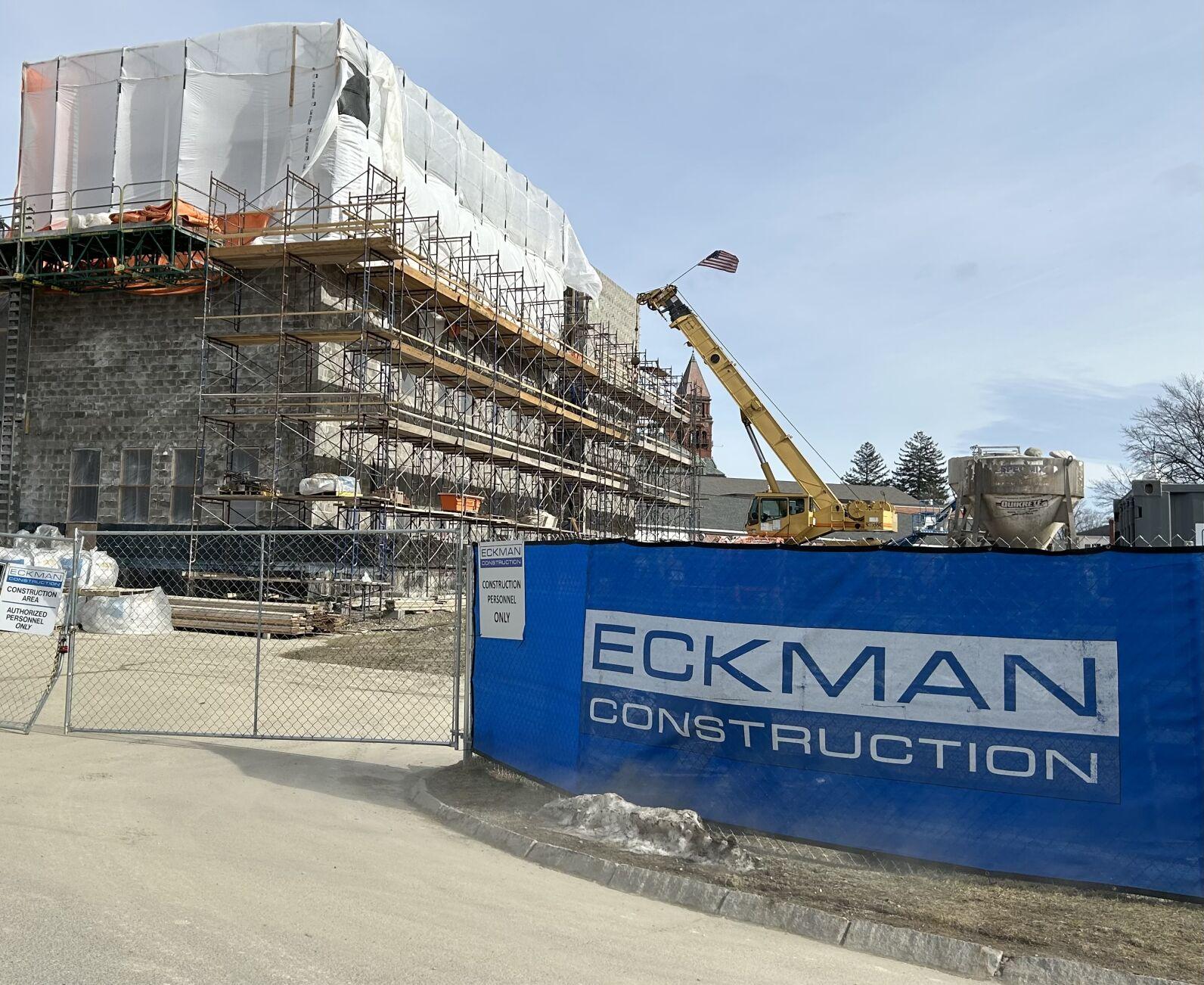 Construction on new building at Pinkerton Academy changing the campus ...