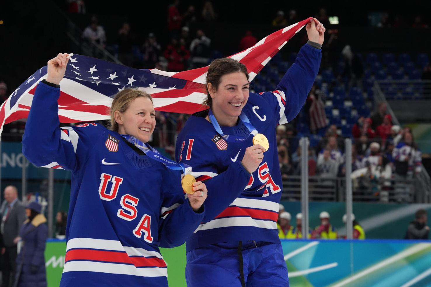Captain Hilary Knight, a former NH resident, bows out on a high as U.S ...