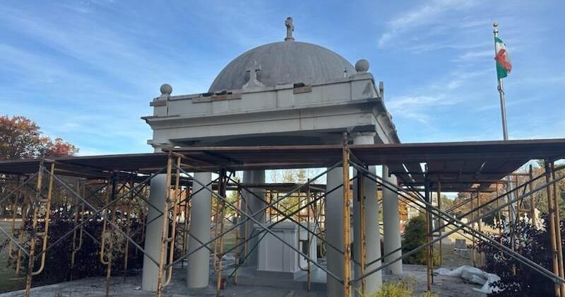 Monument work in Bedford honors Irish American history | History ...