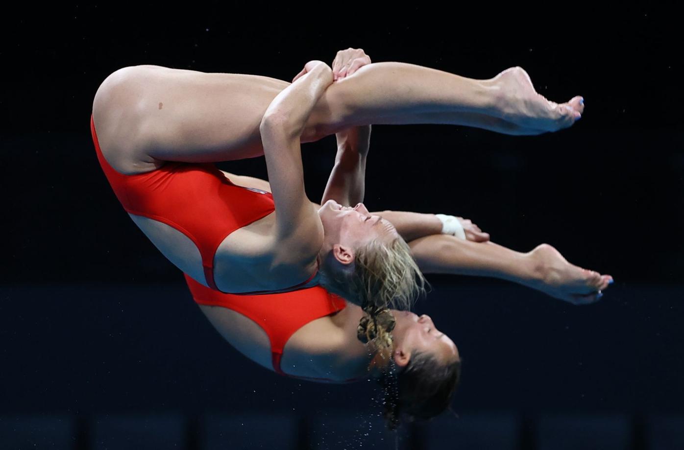 Dover native Jessica Parratto and partner win silver in synchronized diving | Olympics ...
