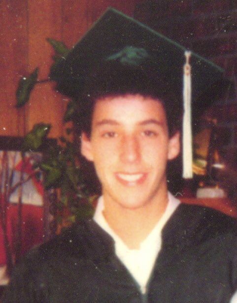 Adam Sandler 'sat at home' after his Central High graduation | Back ...