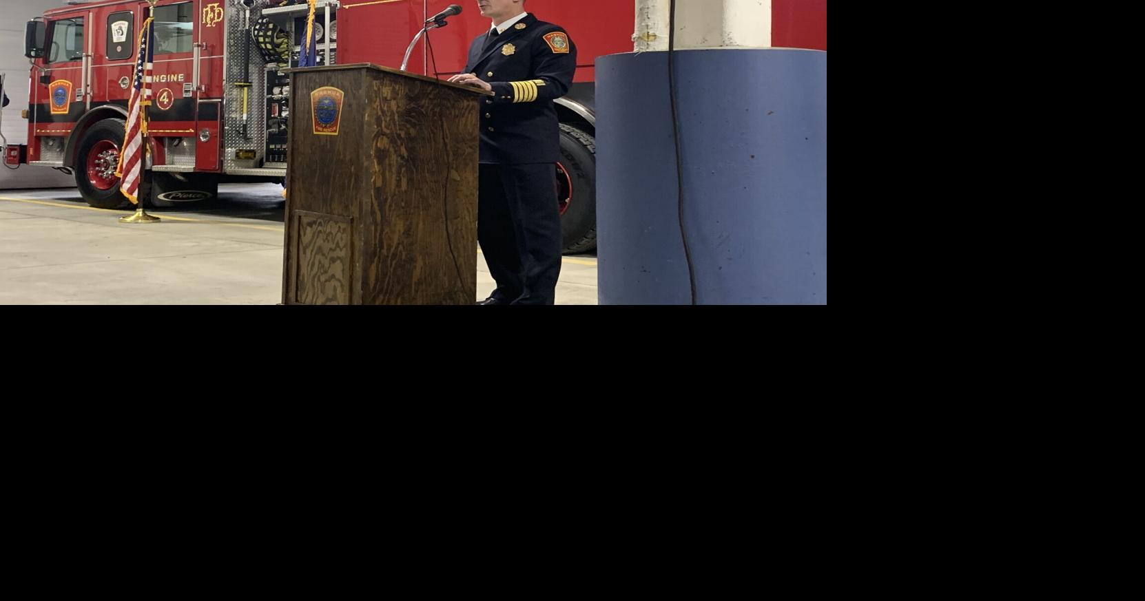 Steve Buxton sworn in as Nashua fire chief | Public Safety ...