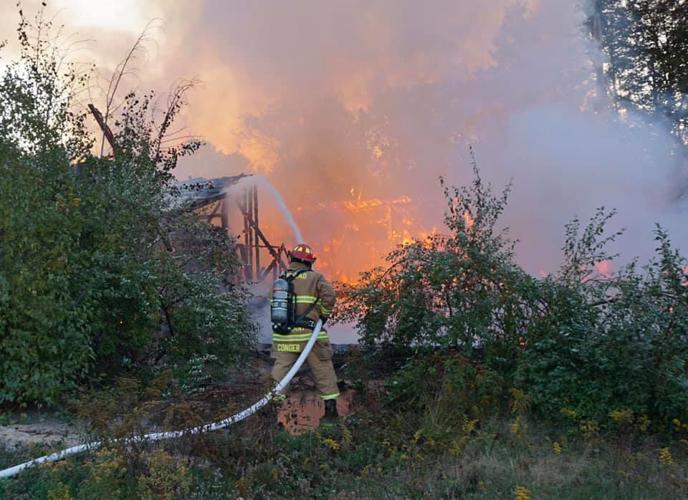 Fire destroys vacant building in Barnstead | Public Safety ...