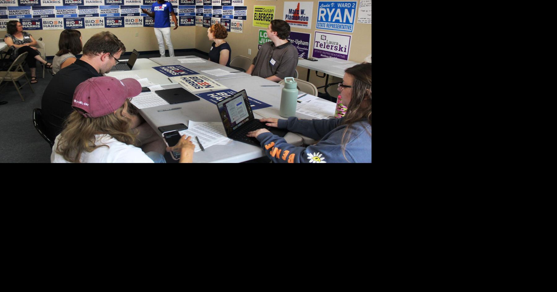 NH Democrats launch Nashua phone bank on behalf of Biden-Harris ...