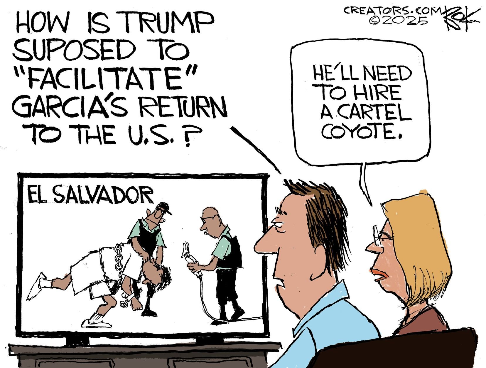 Editorial Cartoon: Chip Bok | Cartoons | unionleader.com