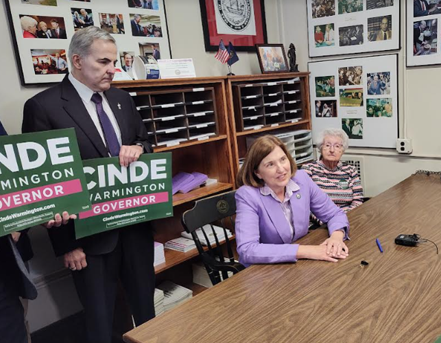 Warmington vows to oppose state tax hikes | Voters First | unionleader.com