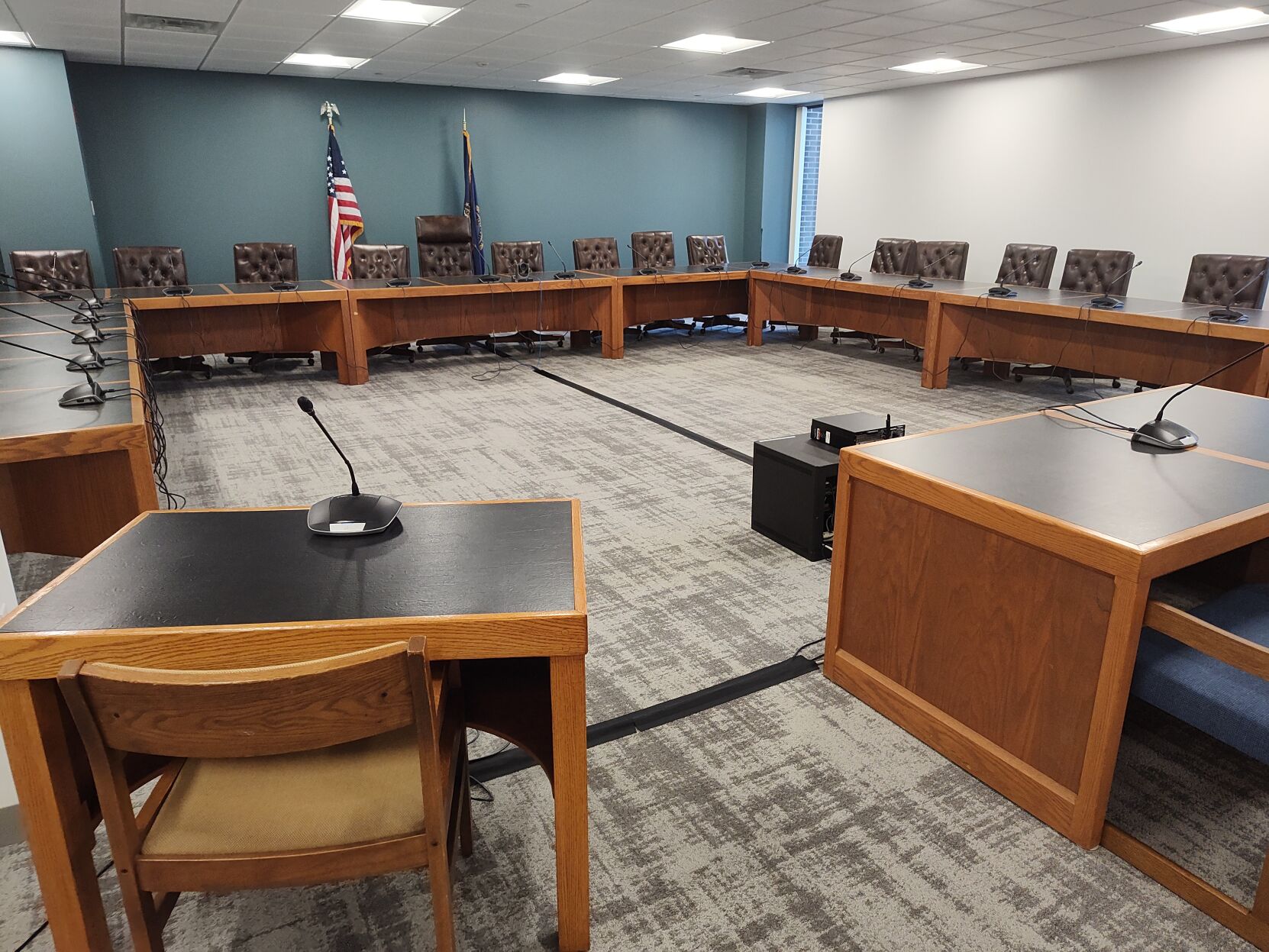 NH House staff shows off new, temporary committee space | State ...