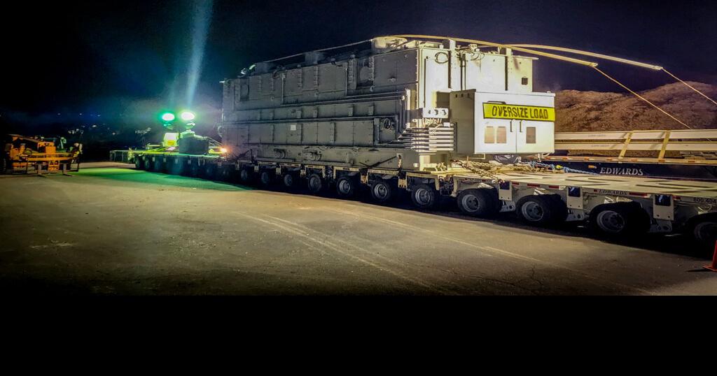 Massive Eversource transformer moved from Londonderry to Manchester ...