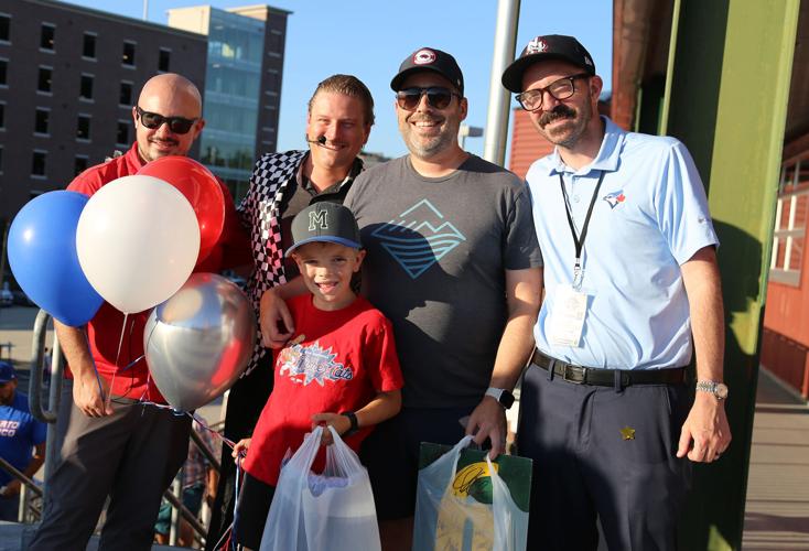 6 millionth fan at the Fisher Cats game | Fisher Cats | unionleader.com