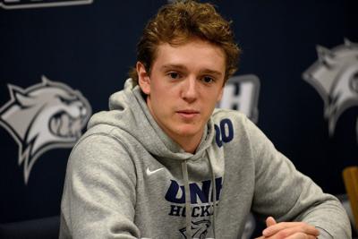 College Hockey: Robinson posts shutout; Grasso scores in UNH's 1-0 win ...